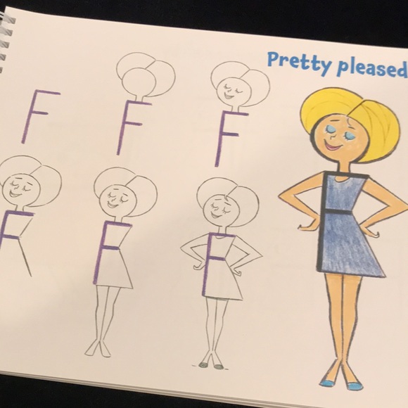 Barnes & Noble | Other | Brand New Drawing Cartions Letter By Letter ...